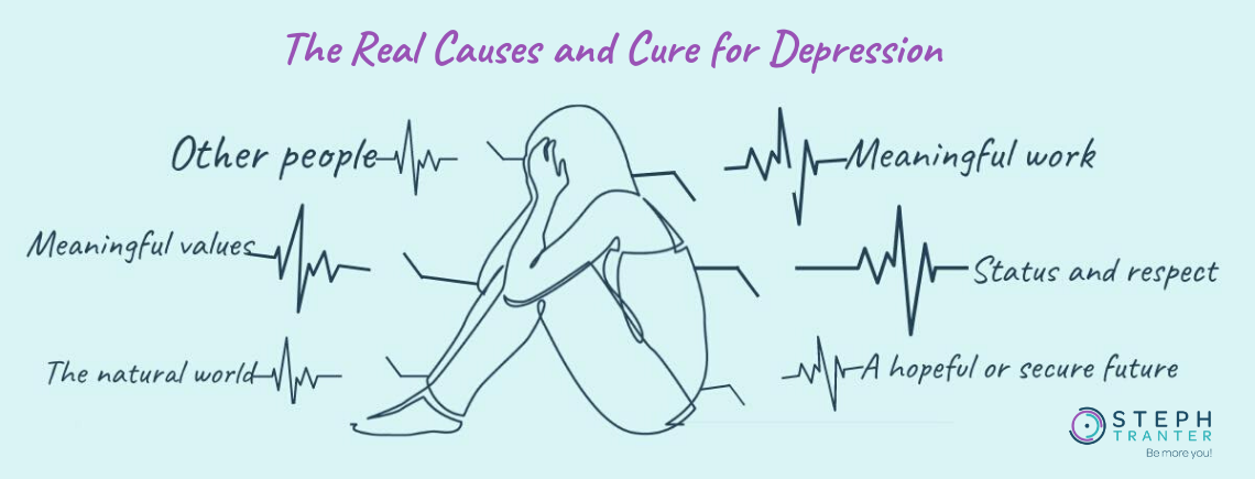 Steph Tranter - The real causes and cure for depression